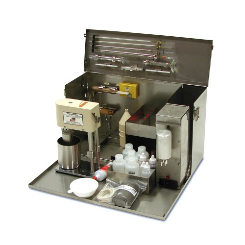 OFI Testing Equipment, Inc. - Offshore Test Kit with Rheometer and Retort